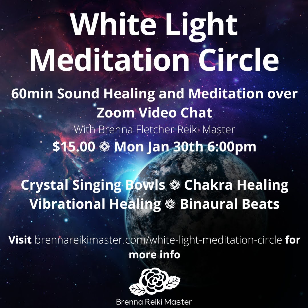 White Light Meditation Circle – Brenna Reiki Master
